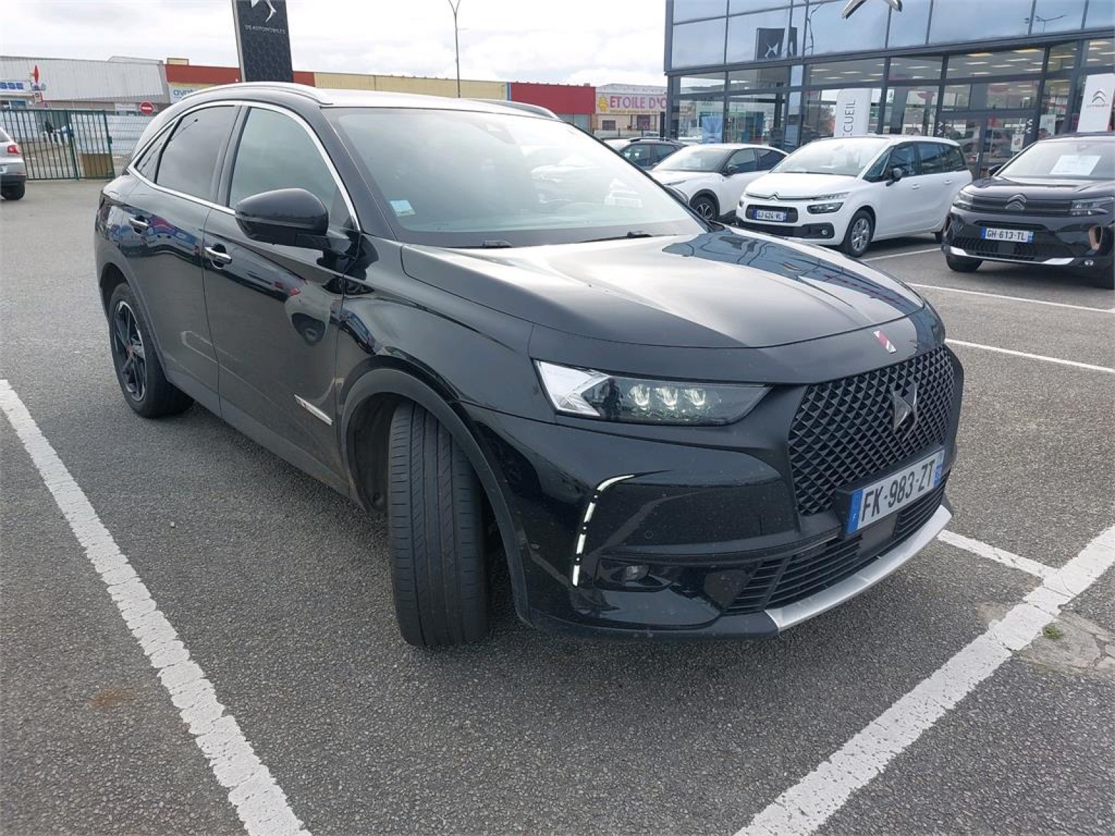 DS DS7 CROSSBACK DS7 Crossback BlueHDi 130 EAT8 Performance Line+ à ...